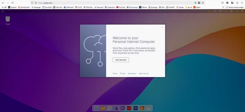 Puter le système d'exploitation sur le cloud - ClubInfo